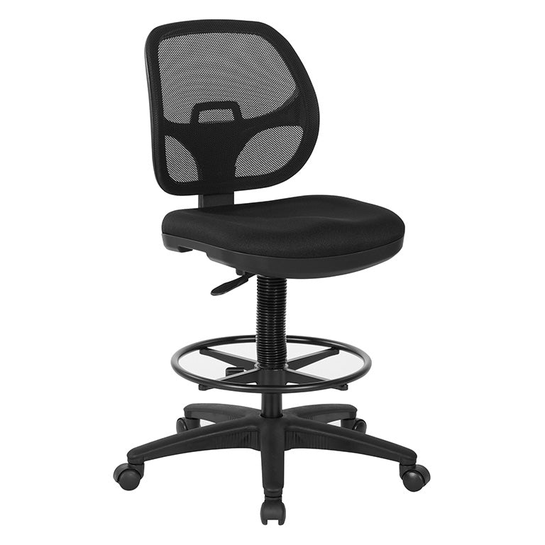 Deluxe Mesh Back Drafting Chair with Adjustable Footring DC2990 by ...