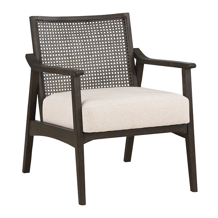 Ave Six by Office Star LANTANA CANE BACK ARM CHAIR - LNT511-L32