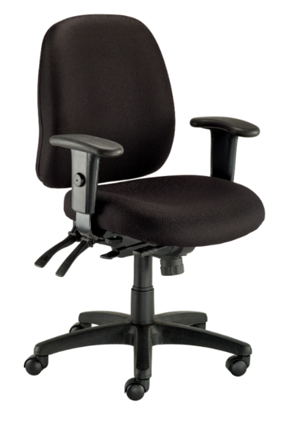 Eurotech 4x4 Fabric Task Chair Black | Office Chairs Outlet