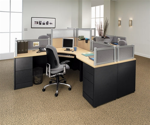 Global Adaptabilities Divider Desks by Global Desk manufacturing