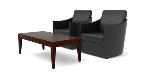 Ruby series R132 Cherry Wood Veneer Table by Cherryman from Office ...