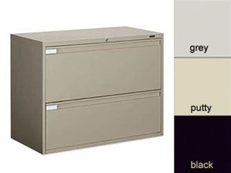 Global 2 Drawer Lateral File 36" wide commercial quality lateral files ...