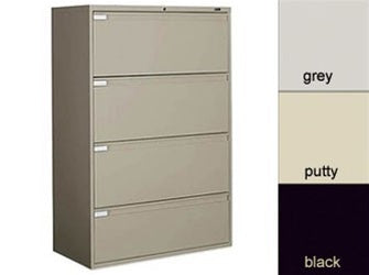 Global 4 Drawer Lateral File 36" wide commercial quality lateral files