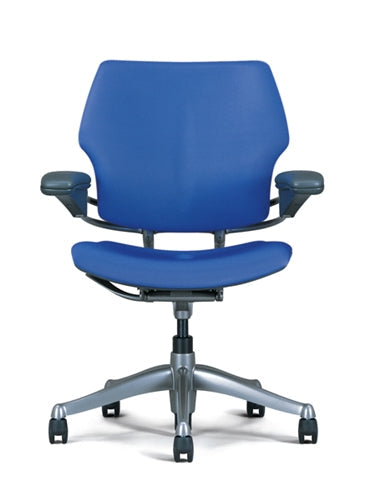 Freedom Task Chair By Humanscale: Titanium + Upgrade to Advanced Gel
