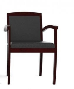Cherryman Jade Series Wood Visitor Chair - San Diego