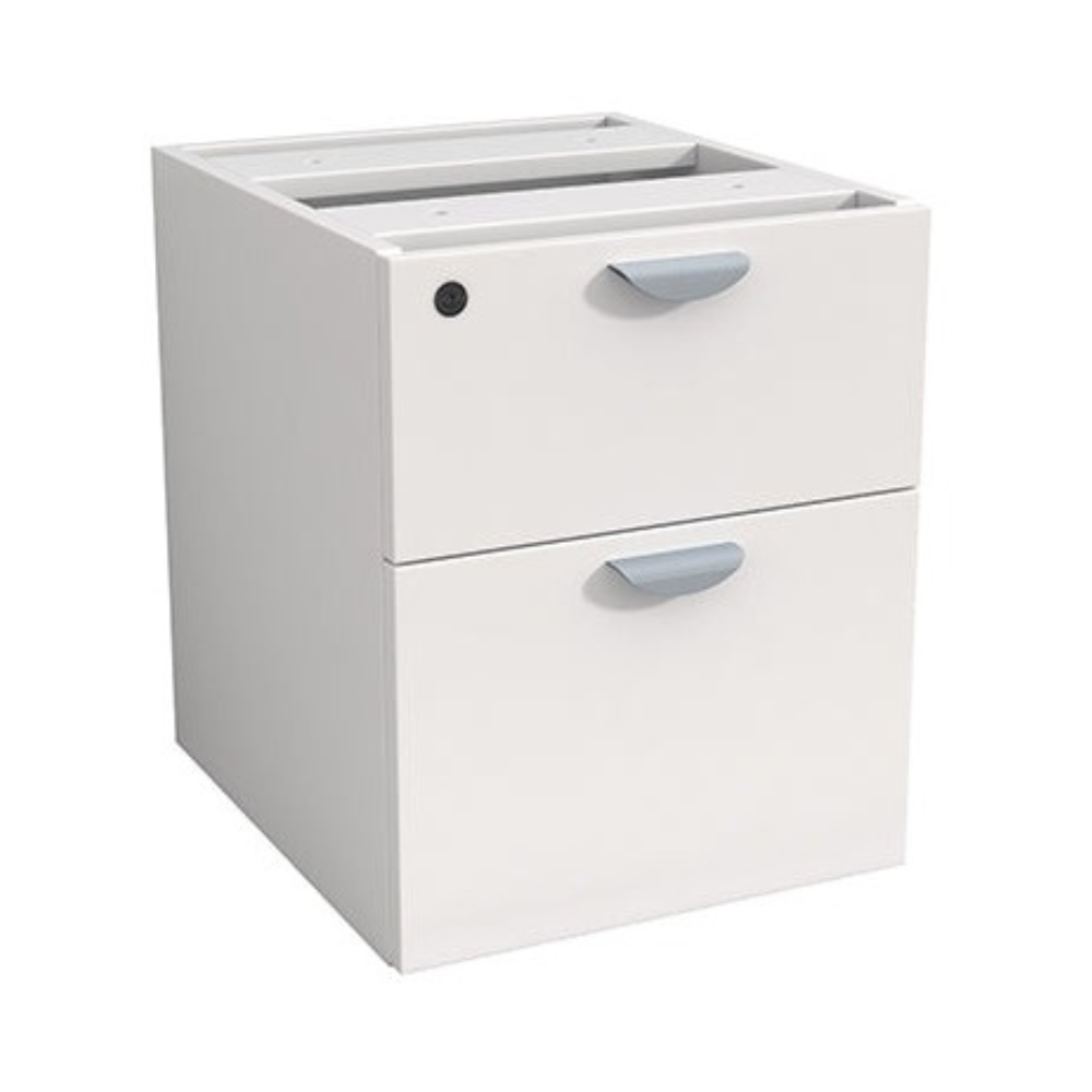 Boss 2 Hanging Pedestal-3/4 Box/File , White