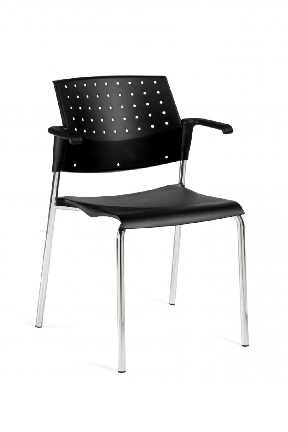 Global Sonic Stacking Armchair, Polypropylene Seat & Back (6513)