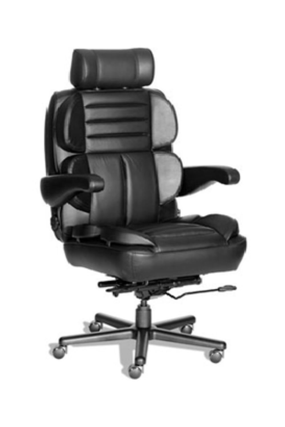 The Pacifica Big and Tall Executive Black Office Chair by Era