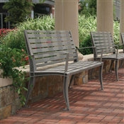 Tropitone - District Outdoor Seating Collection benches,waste ...