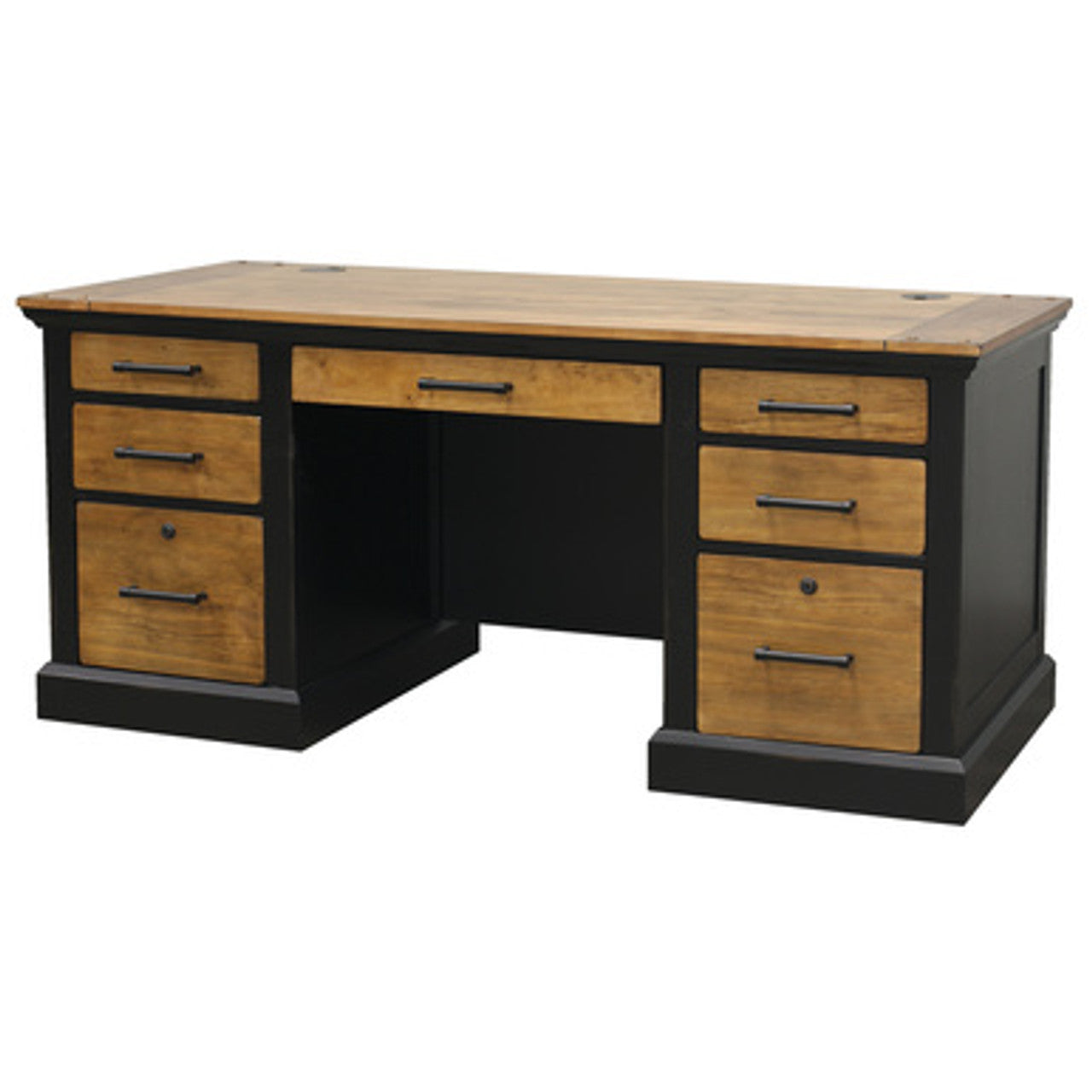 Office Source Palmer Collection | Executive Desk - 68"W - IMTE680