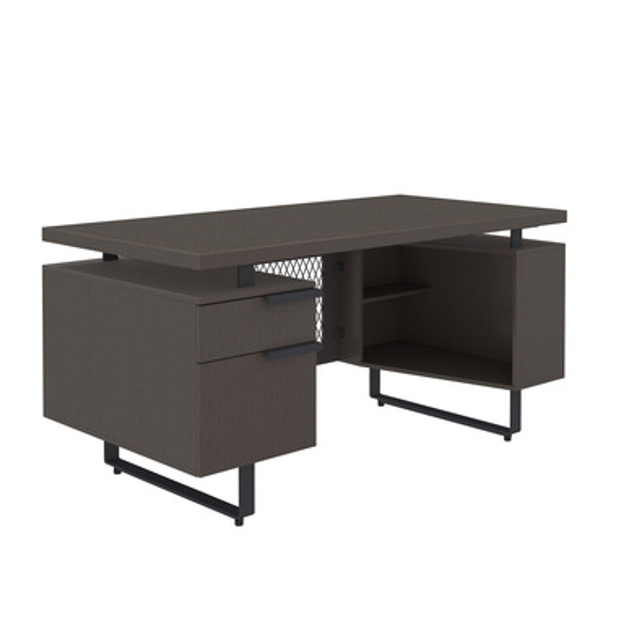 Office Source Palisades Collection | Single Pedestal Desk - 60" x 30"